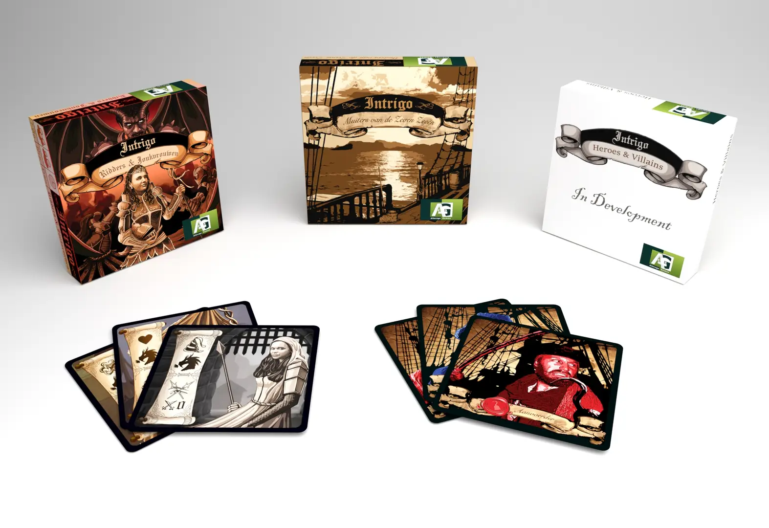 Intrigo Card Game Series - StickyLock Group